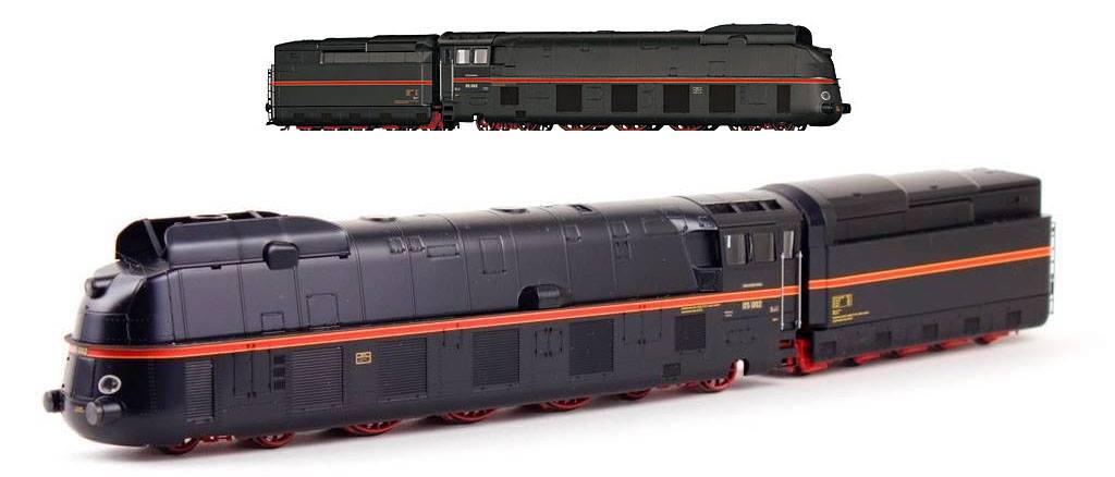Trix 22189 Class 05 Streamlined 4-6-4 w/Sound & DCC - Exclusiv – Trainz