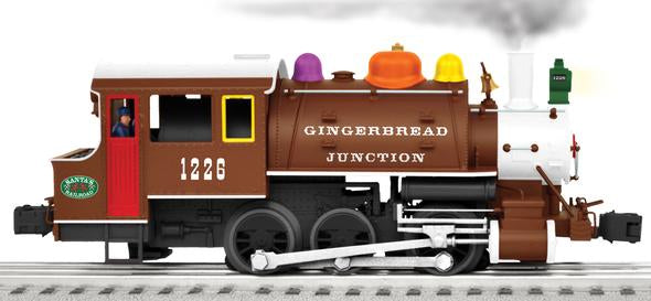 Lionel 6-30219 Christmas Gingerbread Junction Docksider O Gauge Steam ...