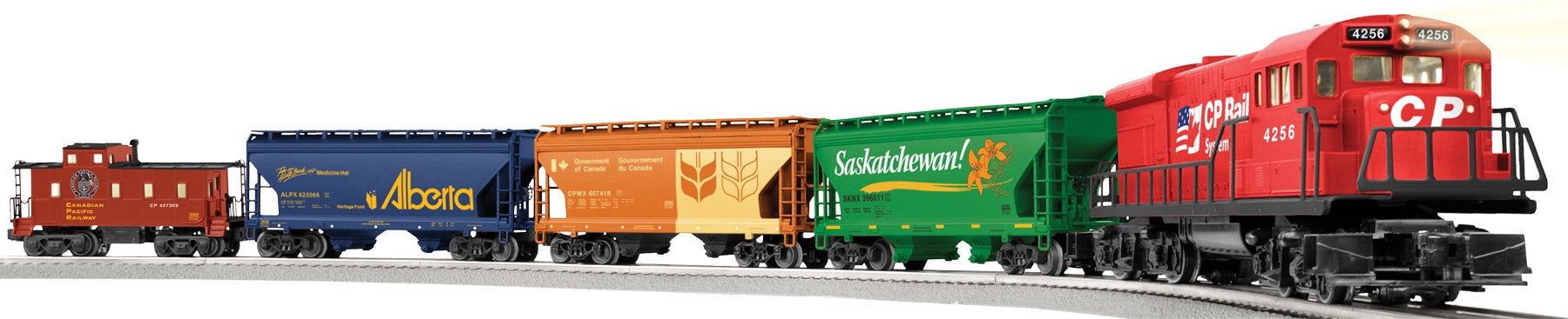 Lionel 6-30210 Canadian Pacific Grain Train O Gauge Diesel Freight Tra ...