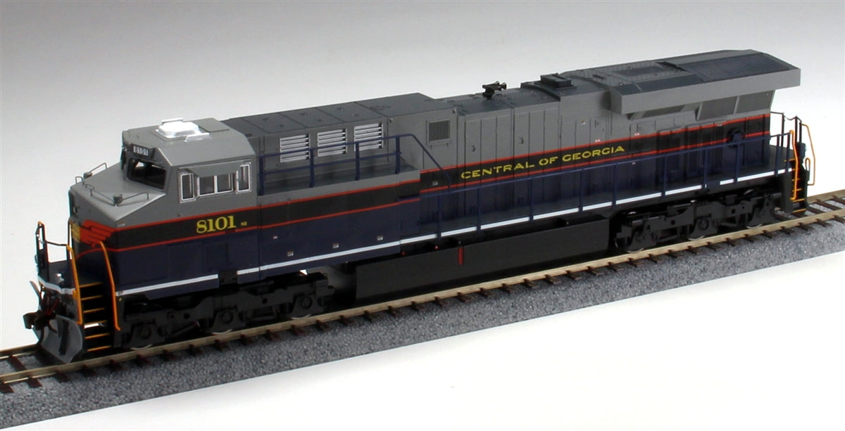 Bachmann 65401 HO Central Of Georgia GE ES44AC Diesel Engine #8101 w D ...