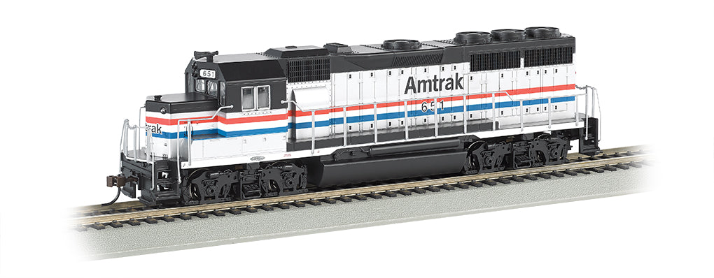 Bachmann 63518 HO GP40 Amtrak #651 – Trainz