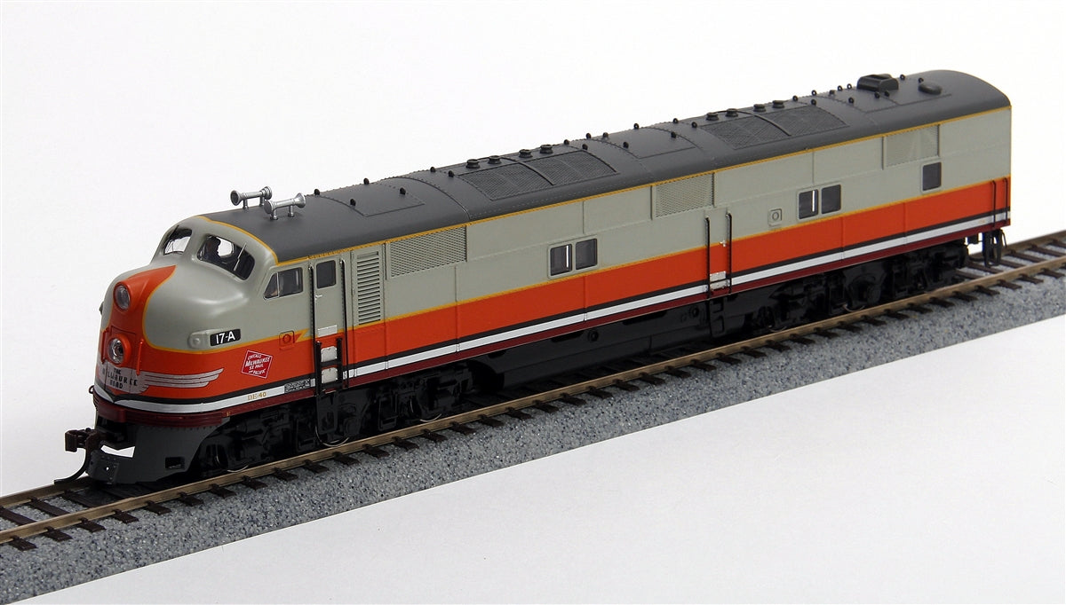 Broadway Limited 3041 N Milwaukee Road EMD E7A Paragon2™ #17A – Trainz