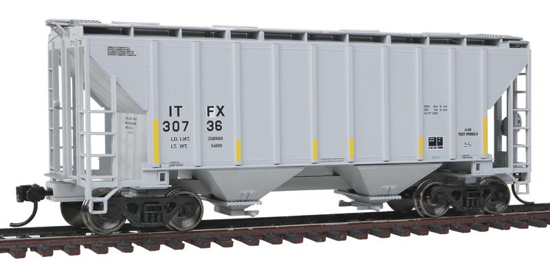 Walthers 910-7116 HO Scale ITFX 37' Covered Hopper #30736 – Trainz