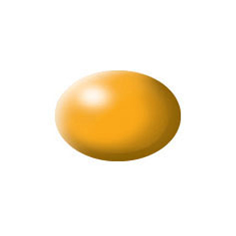 Revell 36310 Yellow Silk Aqua Color Acrylic Paint - 18 ml. Can – Trainz