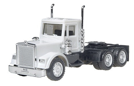Promotex 15277 HO Herpa White Freightliner Classic Tractor W/Short Cha ...