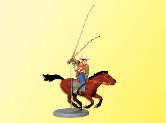 Viessmann Modellspielwaren 5197 HO Animated Cowboy on Bucking Horse Fi ...