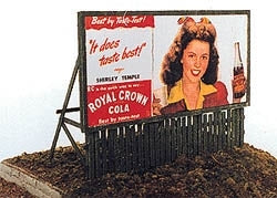 JL Innovative Design 325 N Scale Fence Base Billboards Kit (Pack of 2 ...