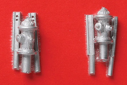 Keil-Line Products 48-20 O Metal Fire Hydrant (Pack of 2) – Trainz