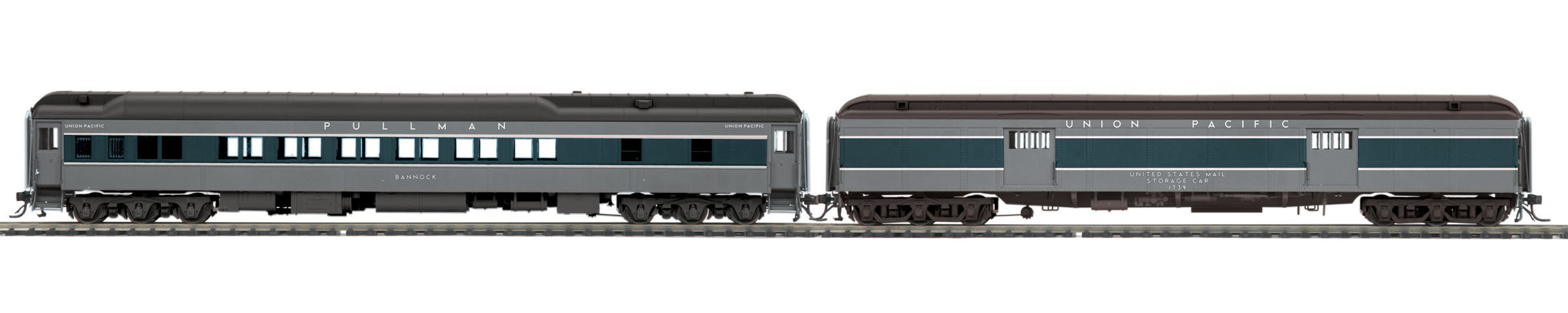 MTH 80-40005 HO Heavyweight Baggage/Sleeper – Trainz
