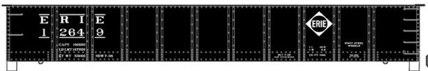 Accurail 3755 HO Erie 41' Steel Gondola Car – Trainz