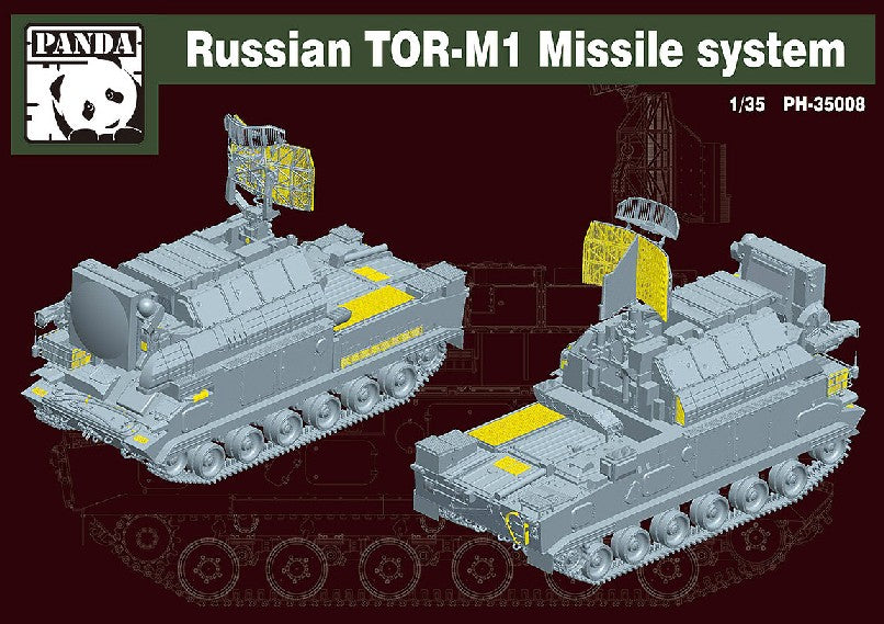Panda Hobby Models 35008 1:35 Russian TOR-M1 Missile System – Trainz