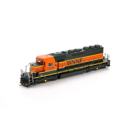 Athearn 98700 HO Scale BNSF Powered SD40 Diesel Locomotive #7309 – Trainz