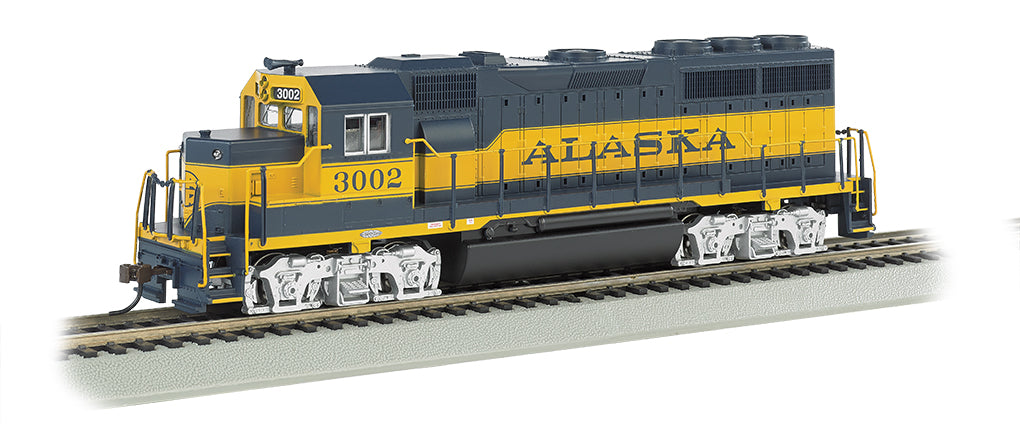 Bachmann 66303 HO Alaska Railroad EMD GP40 Diesel Locomotive Sound/DCC ...