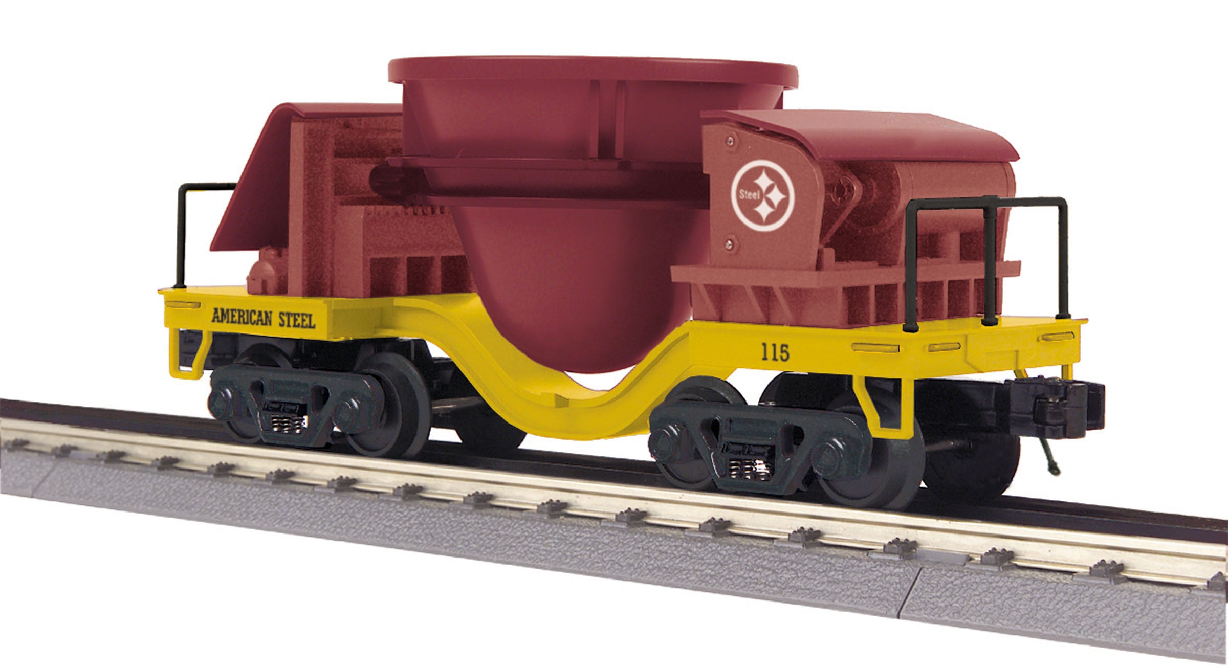 MTH 30-79457 O American Steel Slag Car – Trainz