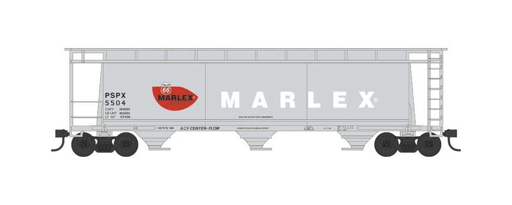 Bowser 38158 N Phillips Chemical Company Cylindrical Hopper #5501 – Trainz