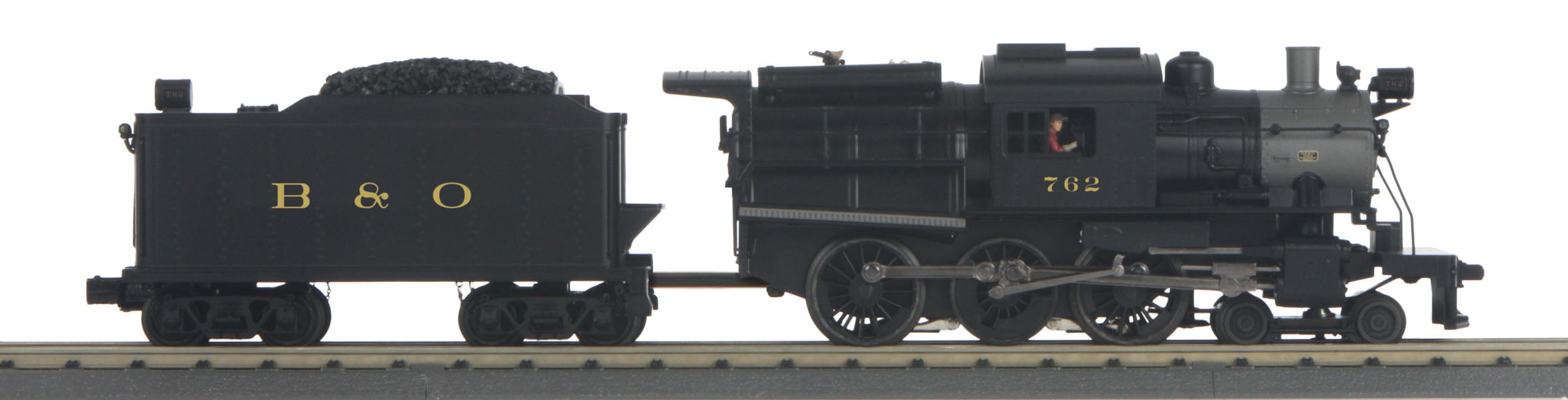 MTH 30-1638-1 O Baltimore & Ohio 4-6-0 Imperial Camelback Steam Engine ...