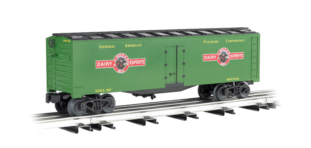 Williams 47460 O A.C. Dole & Sons Dairy 40' 3-Rail Reefer #1827 – Trainz