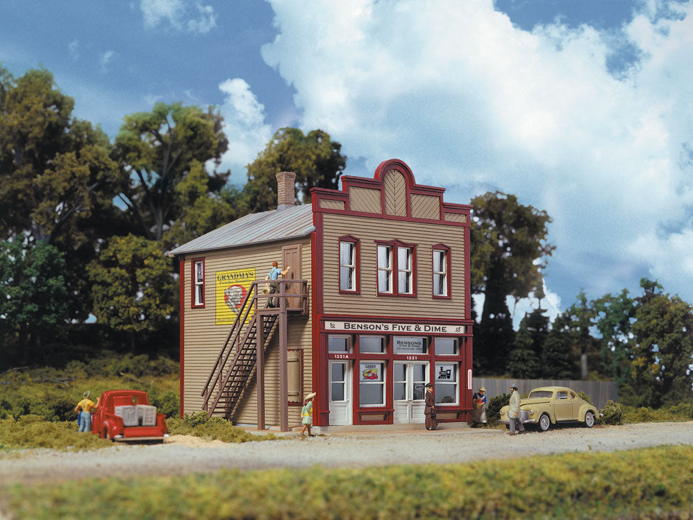 Walthers 933-3661 HO Scale Benson's Five & Dime Building Kit – Trainz