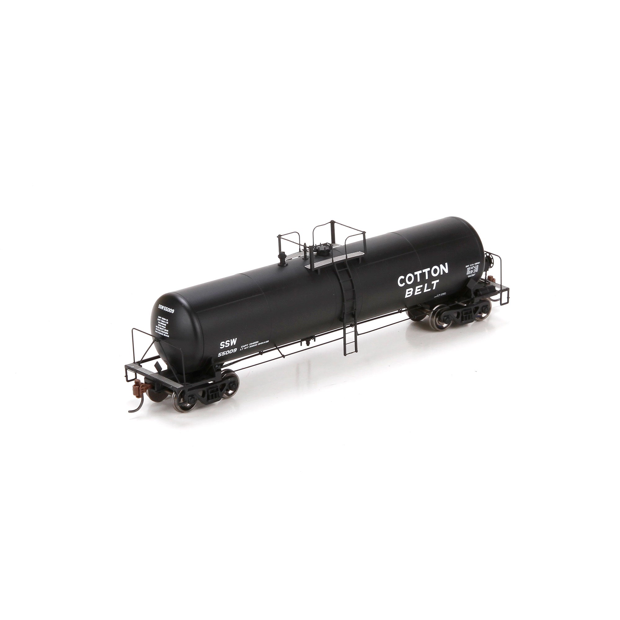 Athearn 73986 HO SSW RTC 20K General Service Tank Car # 55009 – Trainz
