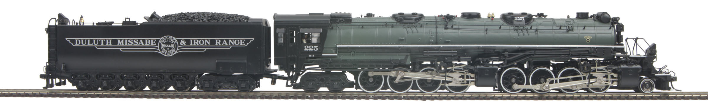 MTH 80-3259-1 HO DM&IR 2-8-8-4 M3 Yellowstone Steam Locomotive w/ PS 3 ...