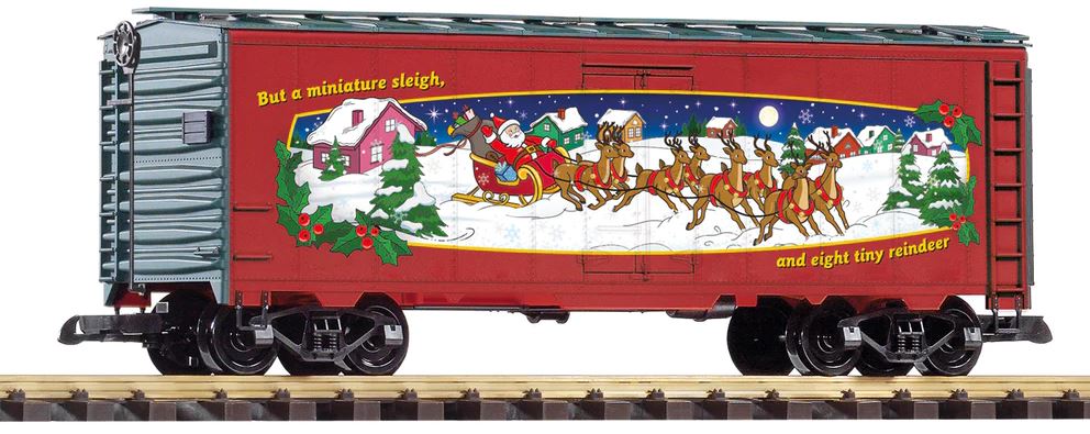 Piko 38944 G 2022 Christmas Reefer Car – Trainz