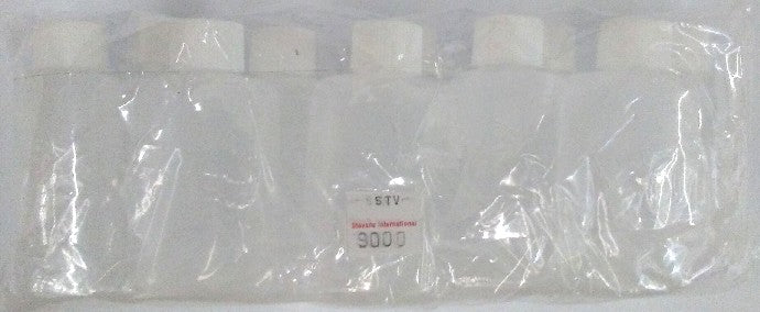 Stevens International 9000 1.25 oz Empty Plastic Bottle with Cap (Pack ...