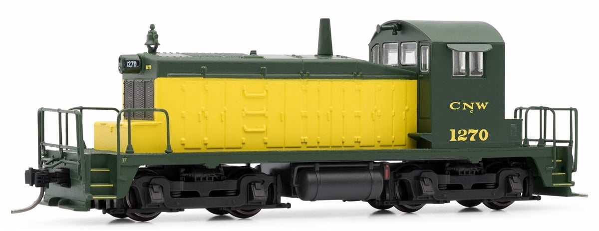 Arnold HN2256 N CNW EMD SW1 Diesel Switcher - Standard DC #1270 – Trainz