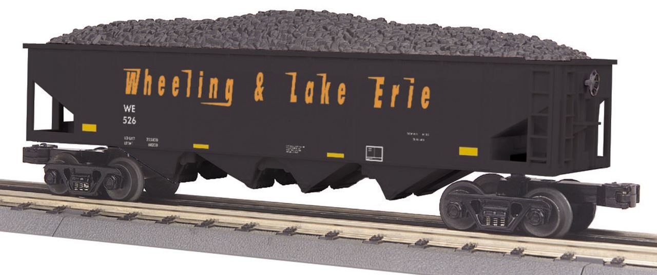 MTH 30-75548 O Wheeling & Lake Erie 4-Bay Hopper Car – Trainz