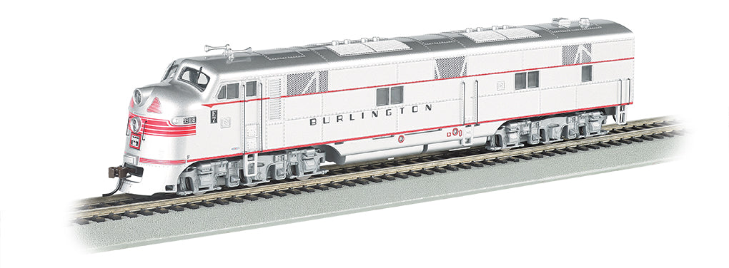 Bachmann 66603 HO Chicago,Burlington & Quincy EMD E7A Diesel Loco Soun ...