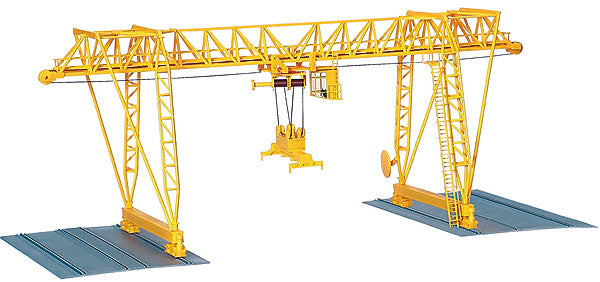 Kibri 38530 HO Scale Demag Container Loading Crane Plastic Model Kit ...
