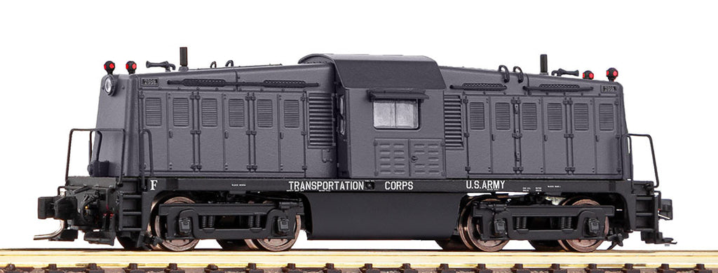 Piko 40802 N USATC II Whitcomb 65-Ton Diesel Locomotive, Non-Sound – Trainz