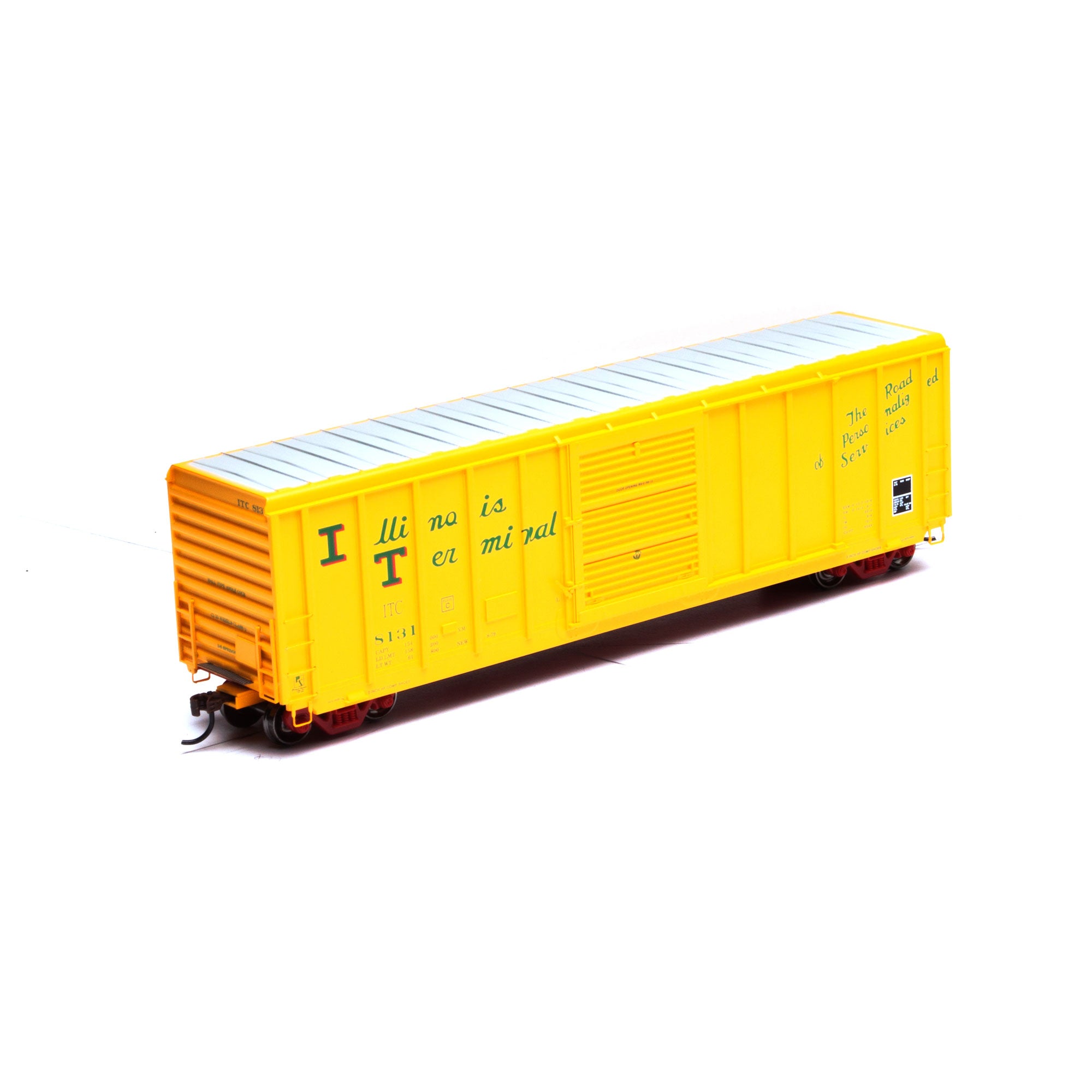 Athearn 79621 HO Scale llinois Terminal PS 5344 Boxcar #8131 – Trainz