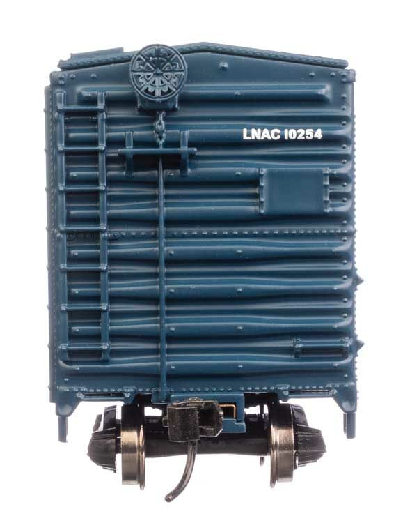 Walthers 910-1213 HO LNAC 40' AAR Modernized 1948 Boxcar RTR #10254 ...