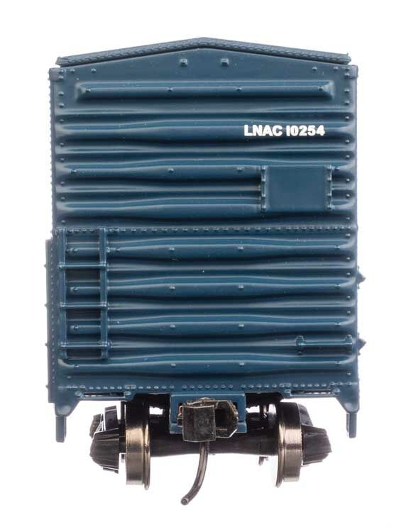 Walthers 910-1213 HO LNAC 40' AAR Modernized 1948 Boxcar RTR #10254 ...