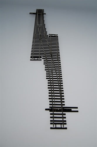 Shinohara Track 109 HO Code 100 NS #6 Single LH Crossover Turnout Swit ...