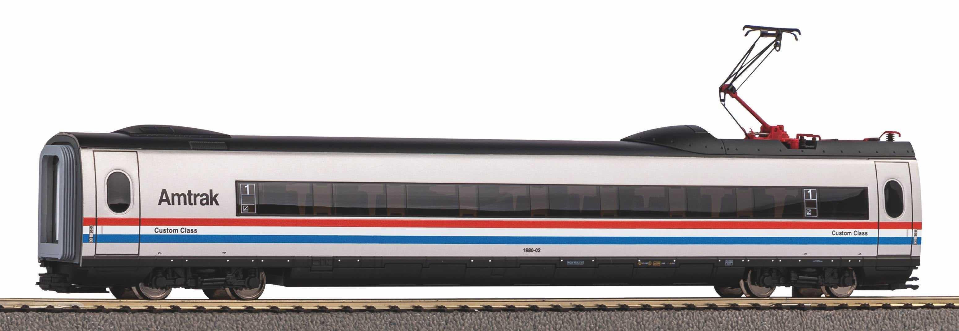 Piko 57698 HO Amtrak ICE 3 1st Class Coach Car with Pantograph – Trainz