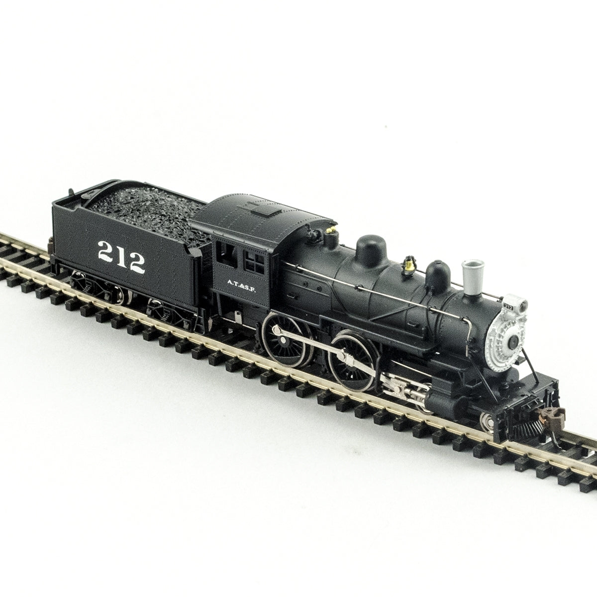 Model Power 876341 N ATSF 4-4-0 American Steam Engine #212 w/ DCC & So – Trainz