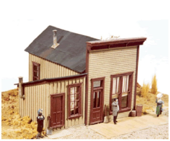 Durango Press 056 HO Newspaper Office Kit – Trainz