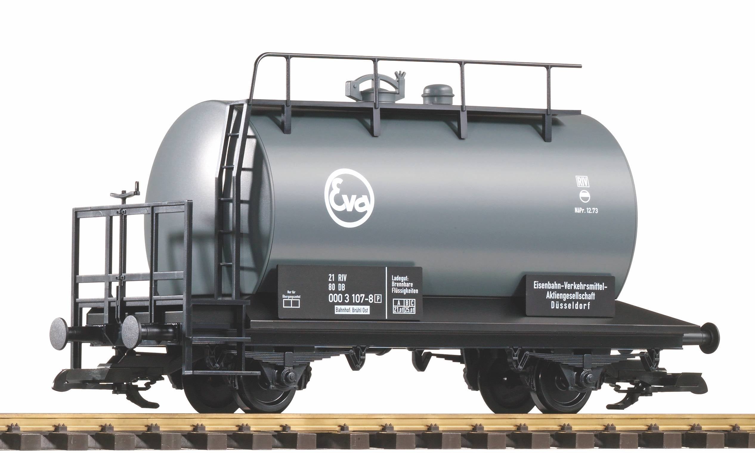 Piko 37967 G German Federal Railway Eva Era IV 2-Axle Tank Car – Trainz