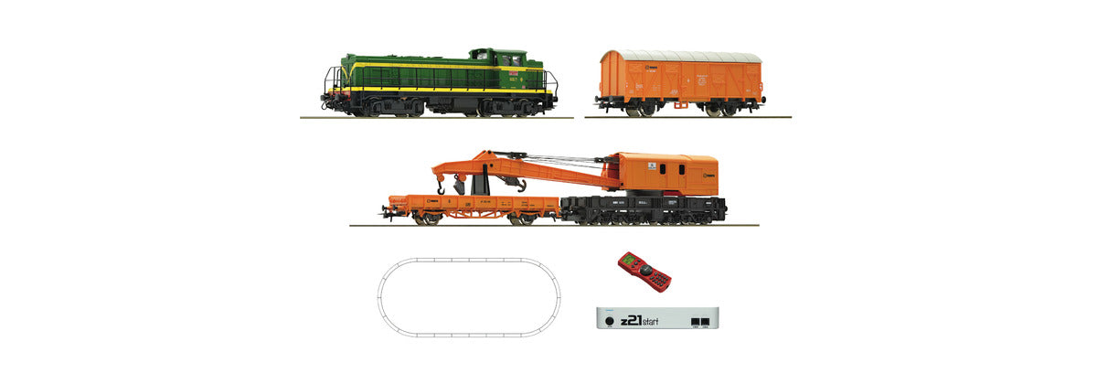 Roco 51305 RENFE D.307 Z21 Digital HO Gauge Diesel Starter Train Set ...