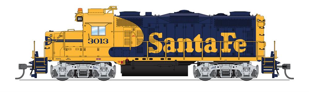 Broadway Limited 4265 HO ATSF EMD GP20 Diesel Locomotive w/Sound/DCC # – Trainz