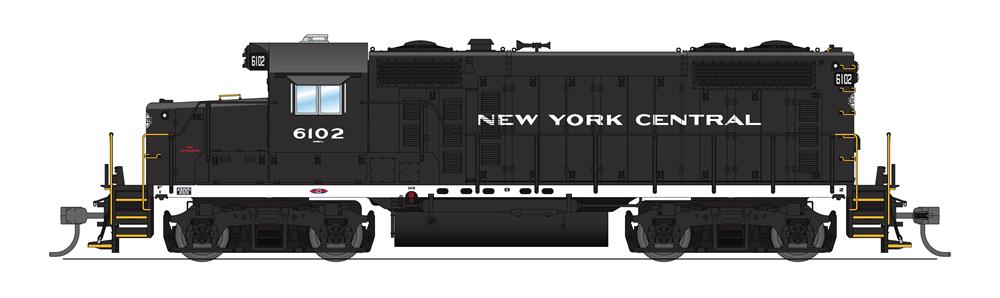Broadway Limited 4274 HO NYC EMD GP20 Diesel Locomotive w/Sound/DCC #6 ...