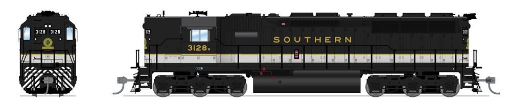 Broadway Limited 4291 HO SOU SD45 Diesel Locomotive Sound/DC/DCC #3128 – Trainz