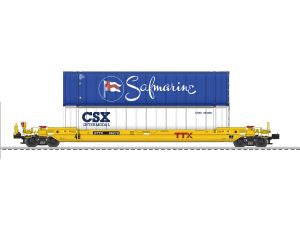 Lionel 6-85066 O TTX Husky Stack with End of Train Device #56210 – Trainz