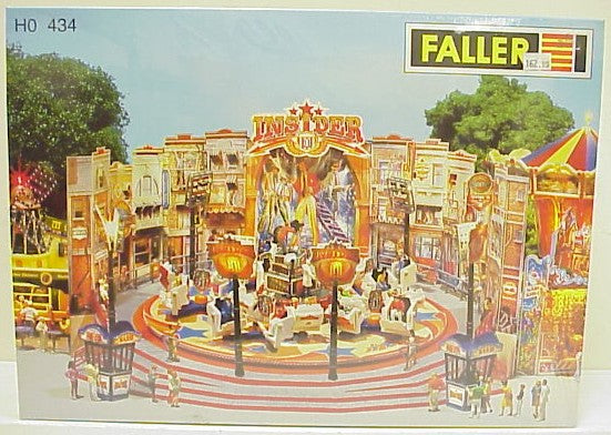 Faller 434 HO Insider Roundabout Carosuel Carnival Kit – Trainz