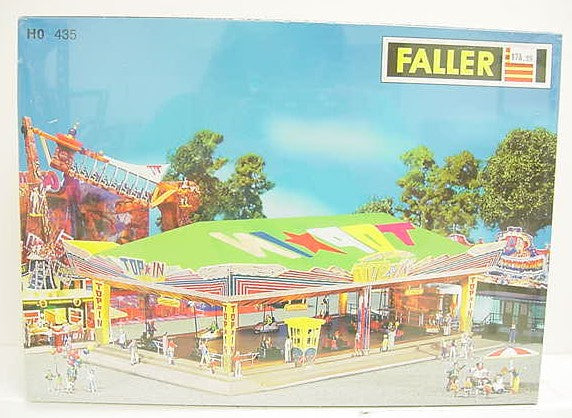 Faller 435 HO Bumper Car Ride Building Kit – Trainz