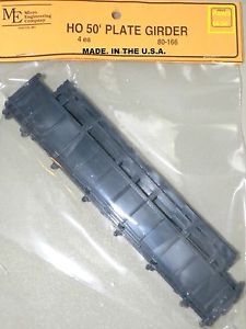 Micro Engineering 80-166 HO 50'' Bridge Plate Girders (Pack of 4) – Trainz