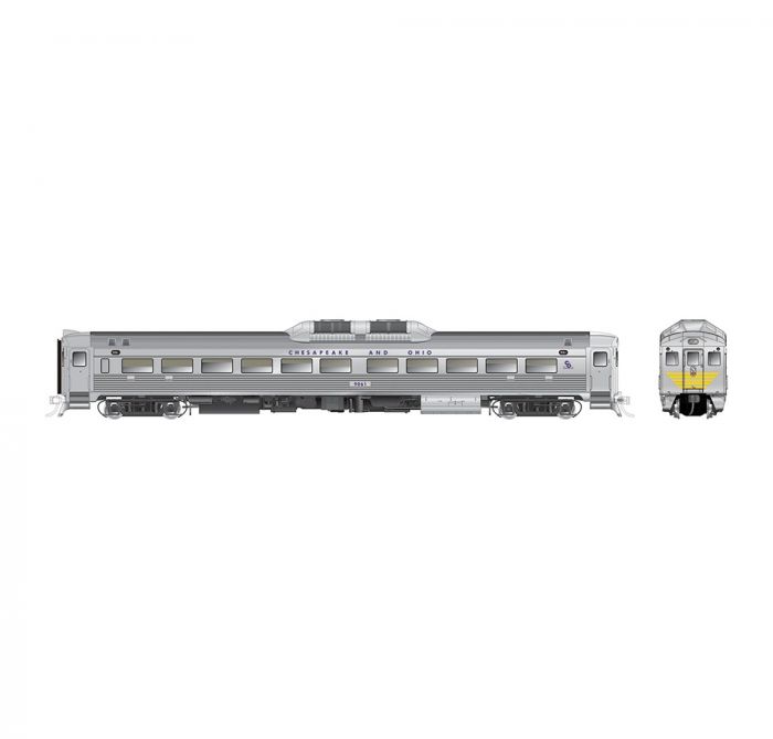 Rapido Trains 16623 HO Chesapeake & Ohio RDC-1 Phase lb Diesel Loco #9 ...
