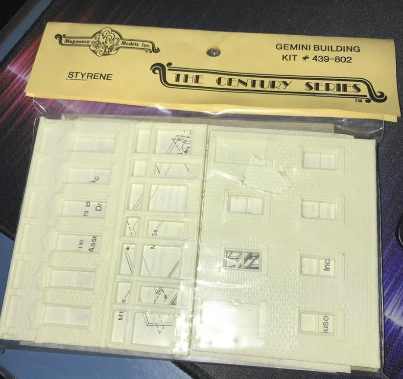 Magnuson Models 439-802 HO Gemini Building Building Kit – Trainz