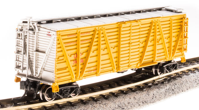 Broadway Limited 3571 N Union Pacific K7 Stock Car with Chicken Sounds ...